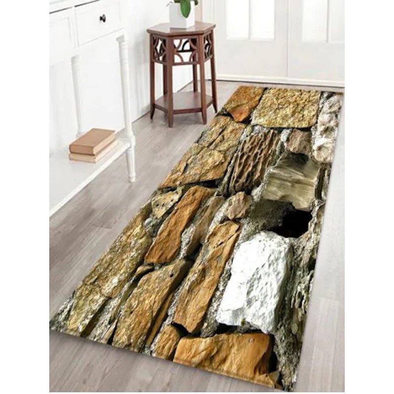 Interiérové předložky s 3D potiskem 60/120 - Pískovec | LYKE.CZ