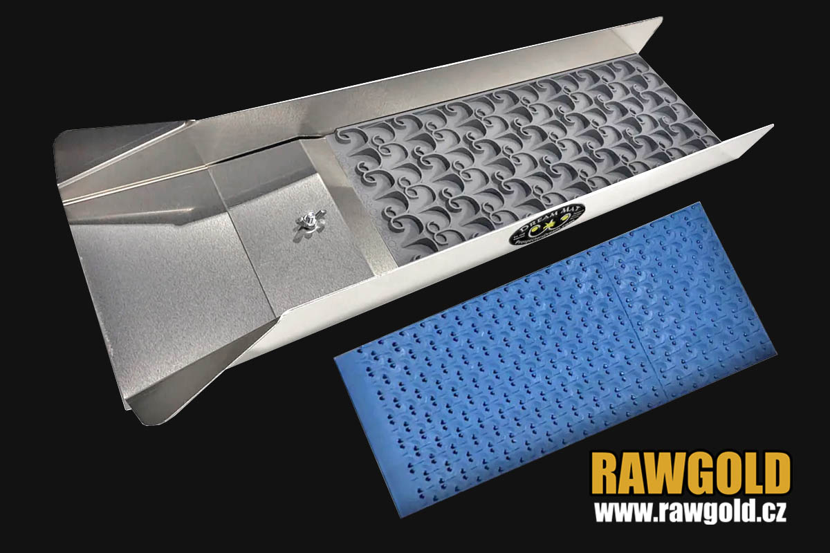 Rýžovací splav Trek Gold Sluice Box s Mini-Micro Dream Mat | Rýžování ...