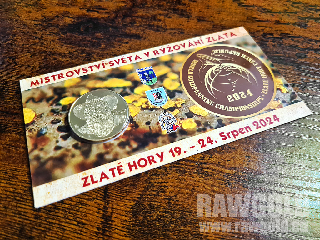 Zlatokop Henry mince - Mistrovství světa v rýžování zlata Zlaté Hory ...