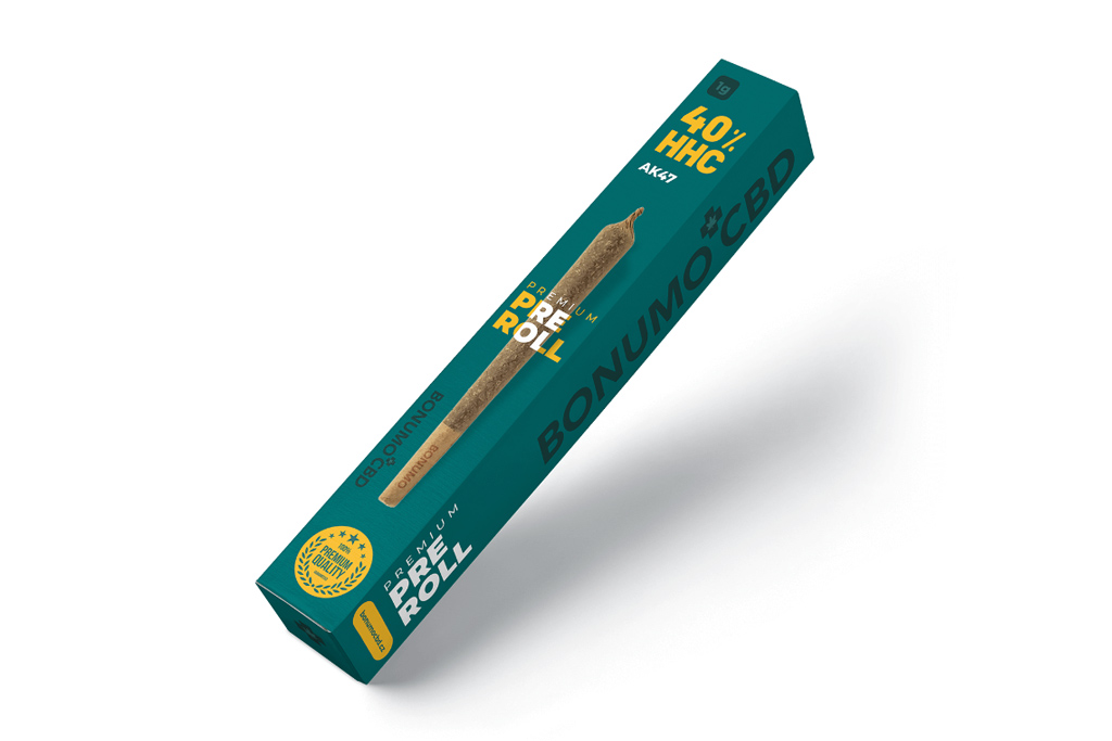 40% HHC PreRoll 1g AK-47 | Jednorázová elektronická cigareta