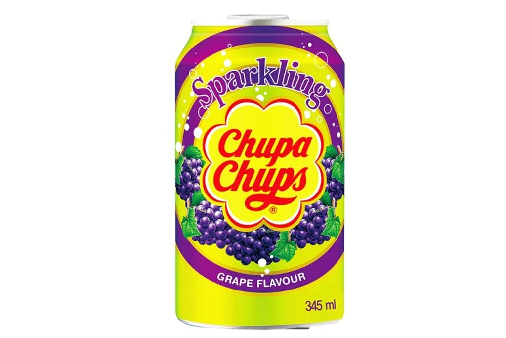Chupa Chups sycená limonáda s příchutí hroznů 345 ml | Asijské ...