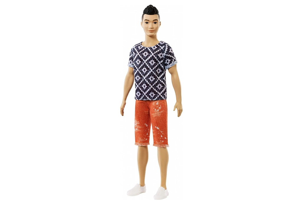Barbie Ken Fashionistas s košilkou Boho Hipster 115, Mattel FXL62 ...