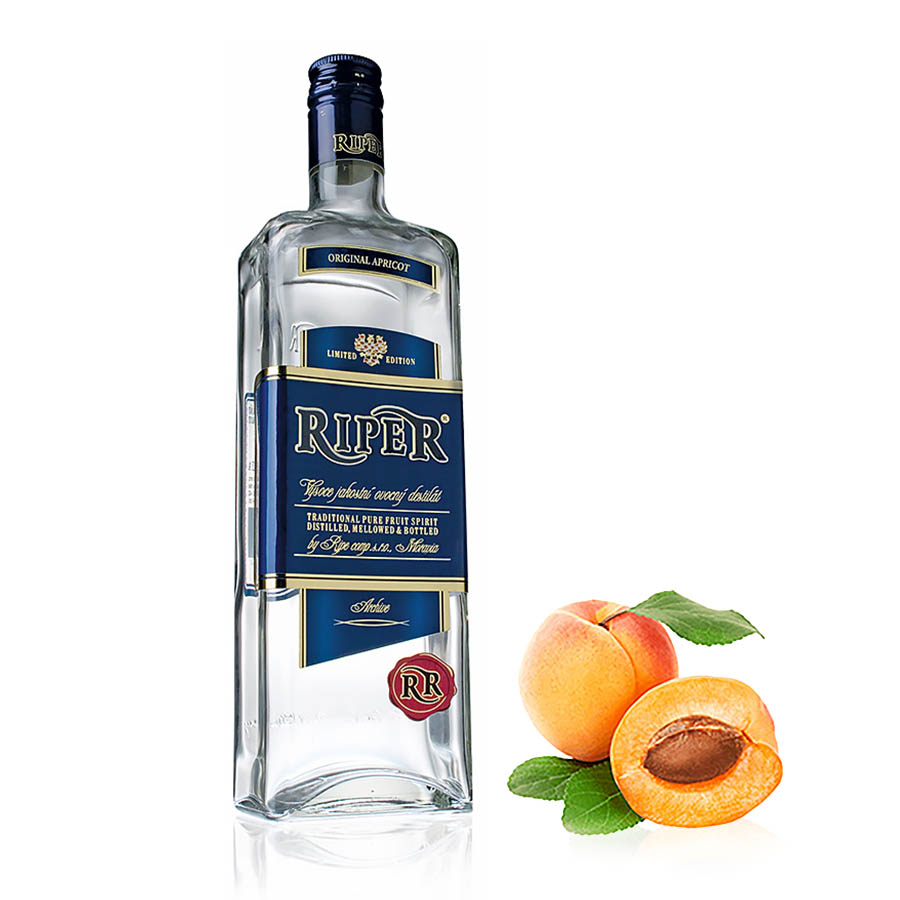 Meruňkovice 2004 44% 0,5l | Vysoce jakostní ovocné destiláty RIPER