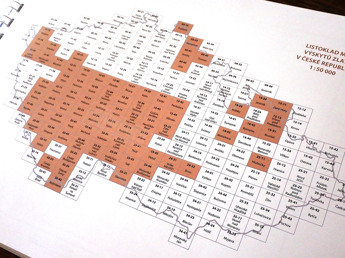 Mapa na rýžování zlata | Rýžování zlata RawGold CZ