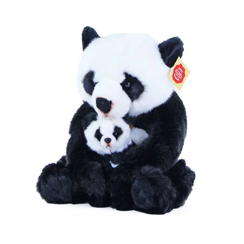 Urs panda plușat cu pui, 27 cm | Articole de uz casnic, gadget-uri și ...