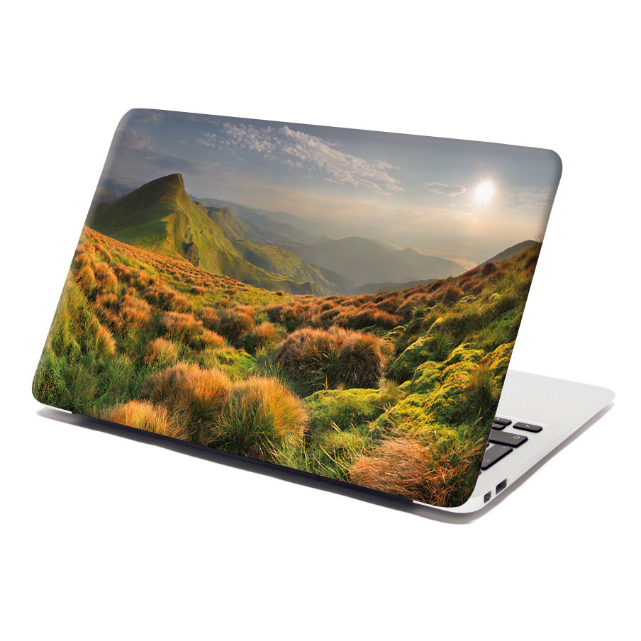 Samolepka na notebook Trávnatá krajina | Dekorácie, fotodarčeky a darčeky