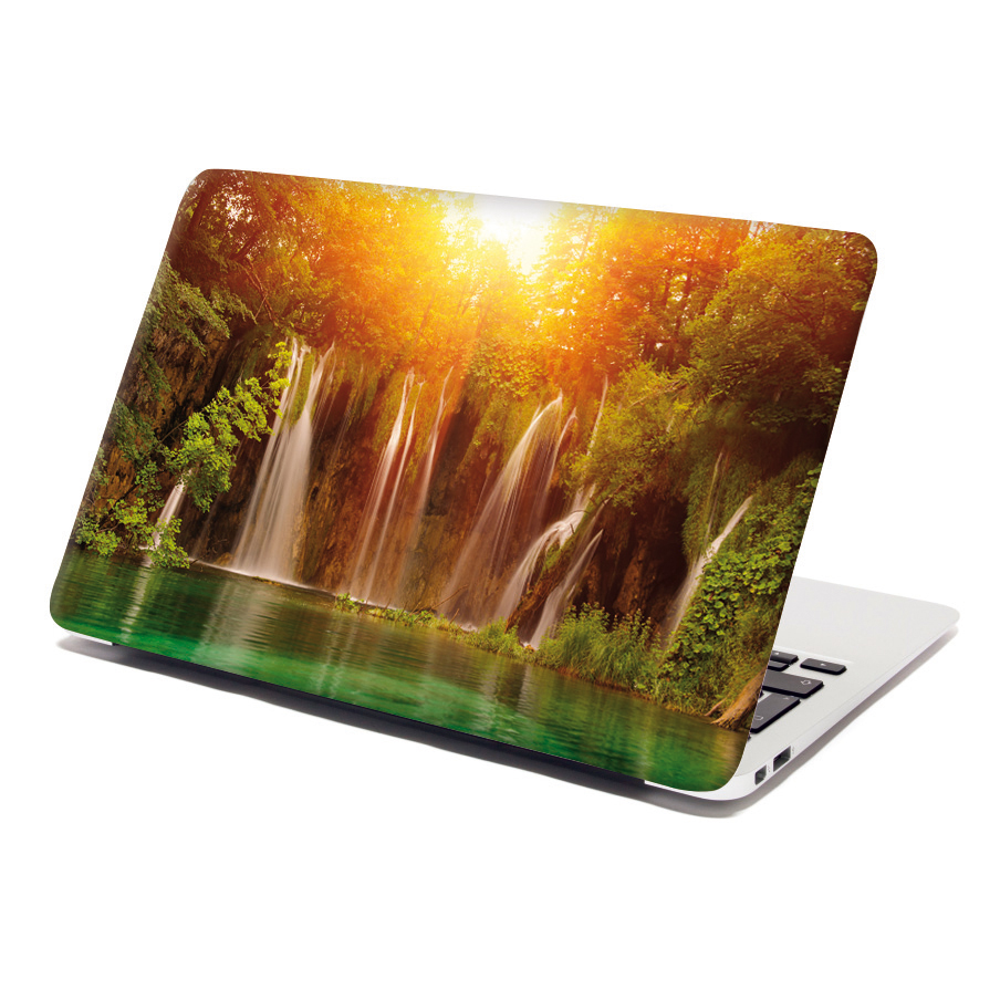 Samolepka na notebook Vodopád | Dekorace, fotodárky a dárky