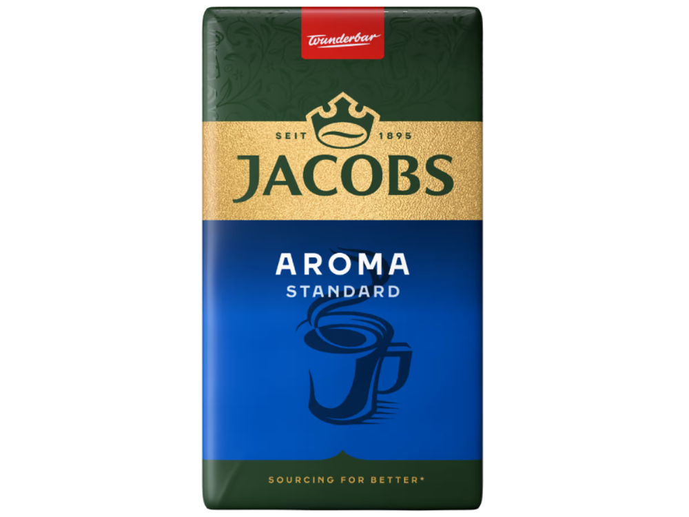 Jacobs Aroma Standard mletá káva 250g | kavakafe.cz | Káva a kafe pro ...