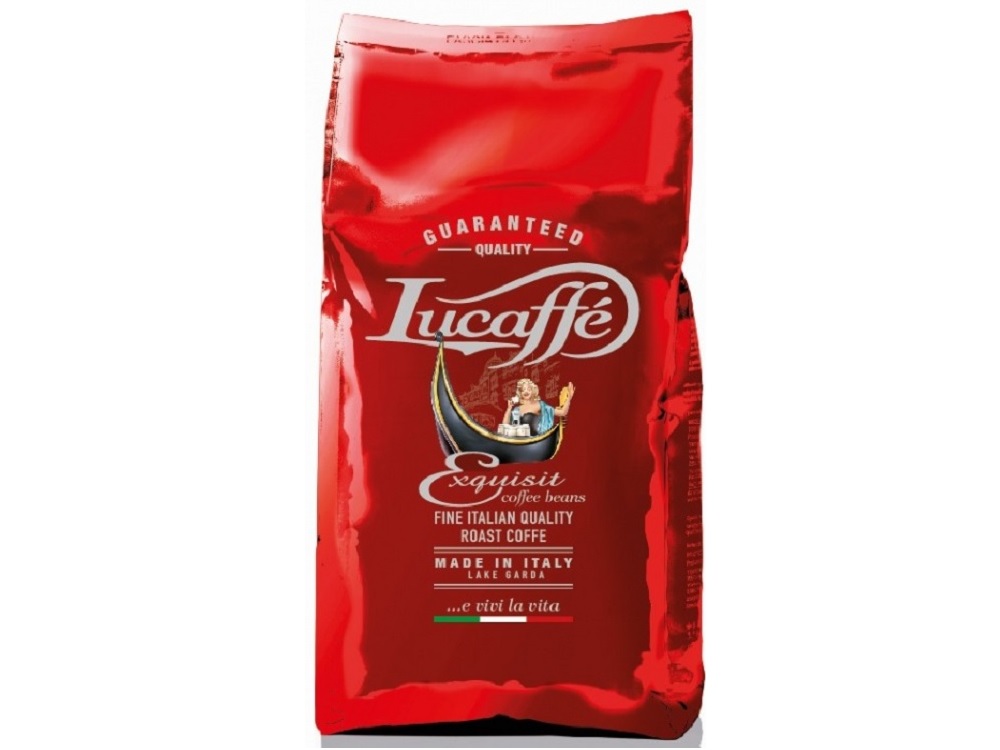 Lucaffé Exquisit zrnková káva 1kg | kavakafe.cz | Káva a kafe pro všechny