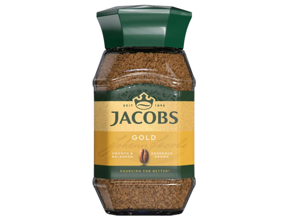 Jacobs Gold instantní káva 200g | kavakafe.cz | Káva a kafe pro všechny