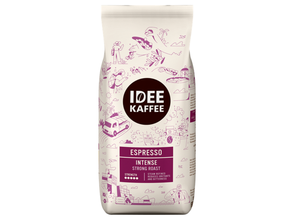 Idee Kaffee Espresso Intense zrnková káva 1kg | kavakafe.cz | Káva a ...