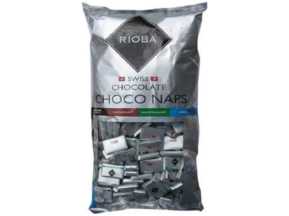 Rioba Choco Naps mini čokoládky 1kg | kavakafe.cz | Káva a kafe pro všechny