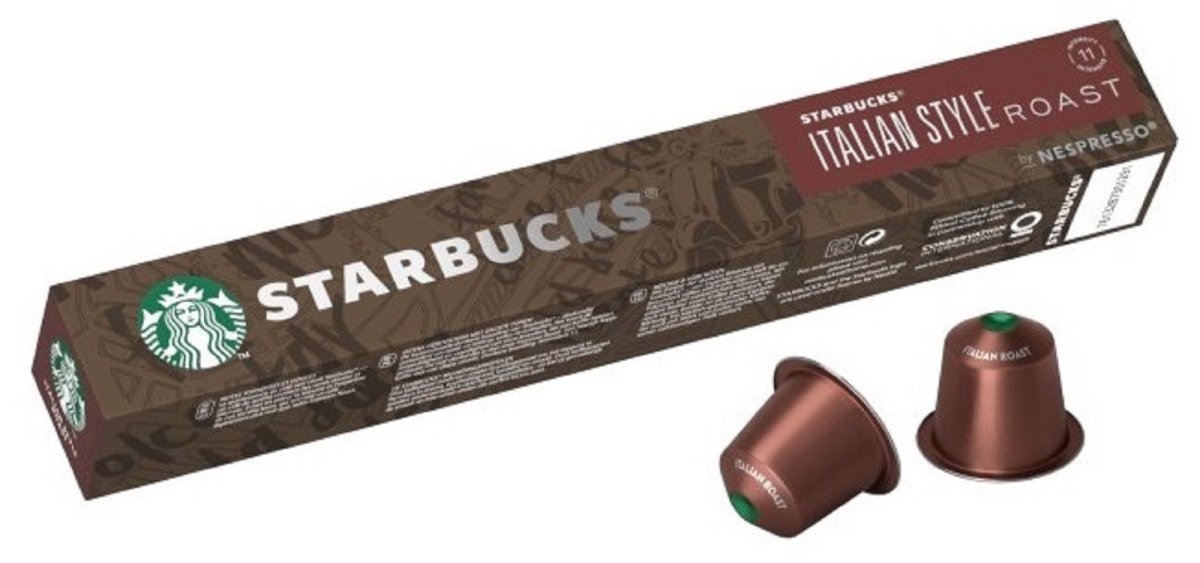Starbucks Italian Style Roast kapsle pro Nespresso 10ks | kavakafe.cz ...